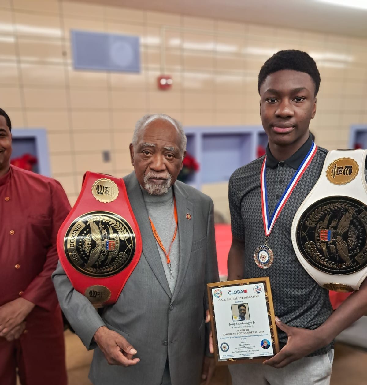Joseph Awinongya Jr. receives prestigious honour from US Congressman ...