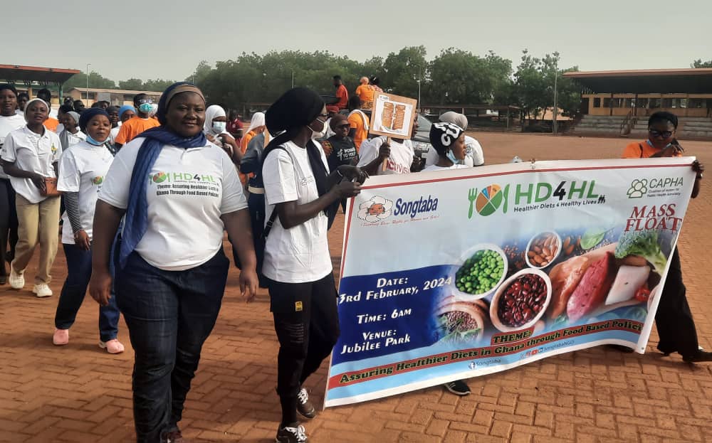 Songtaba organises float to raise awareness on consumption of healthy ...