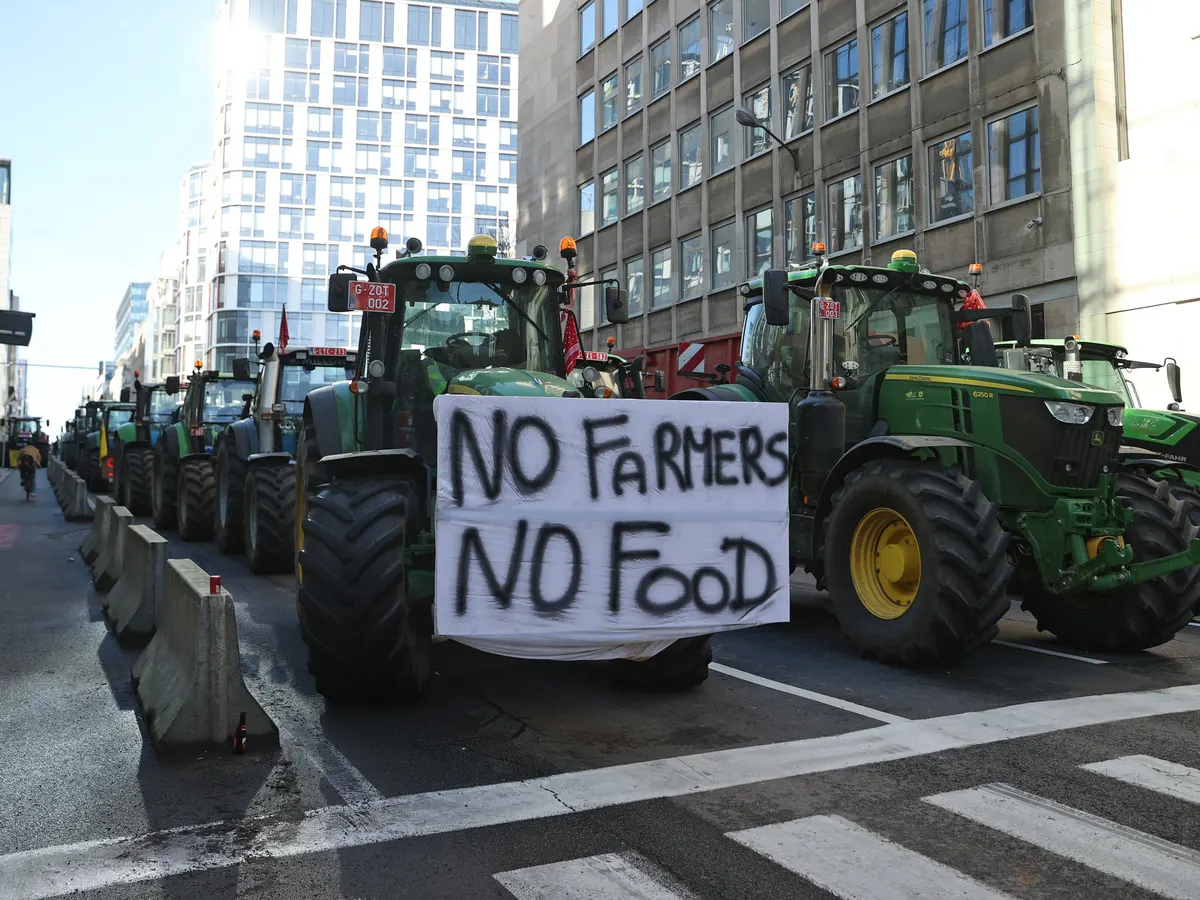 Farmer protests injure police as EU moves to ease environmental rules ...