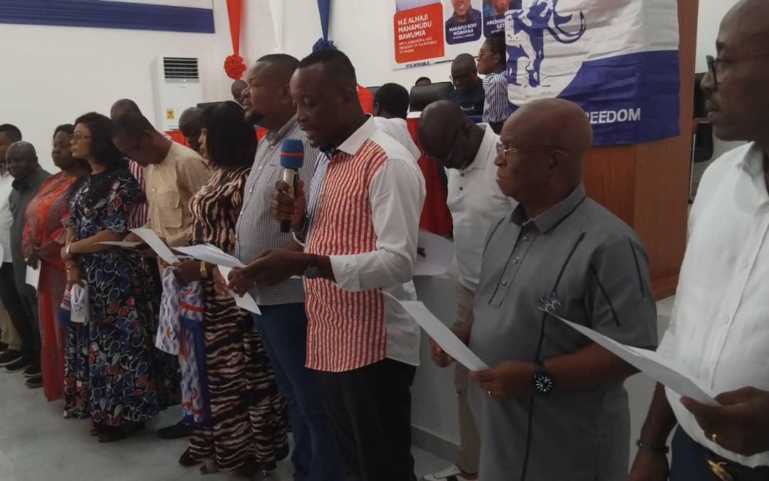 Volta Regional NPP Campaign teams and committees inaugurated in Ho ...