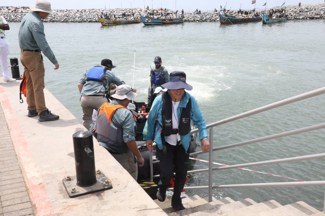 Elmina Fishing Harbour receives 280-capacity cruise ship | Ghana News ...
