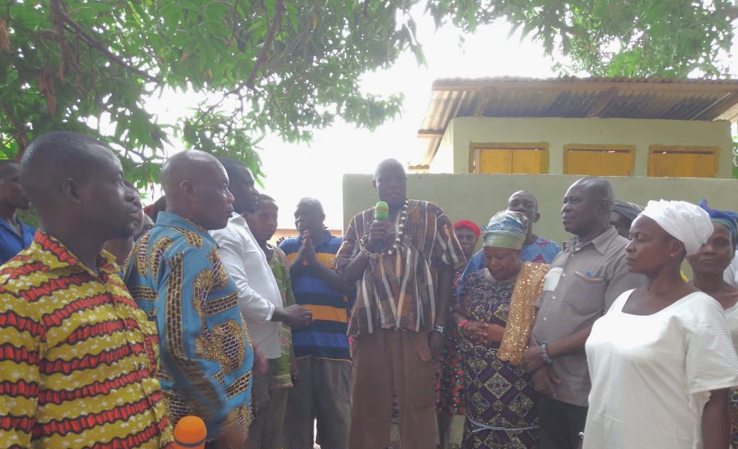 Akatsi South: Gefia CDC donates three-seater KVIP to Basic School ...