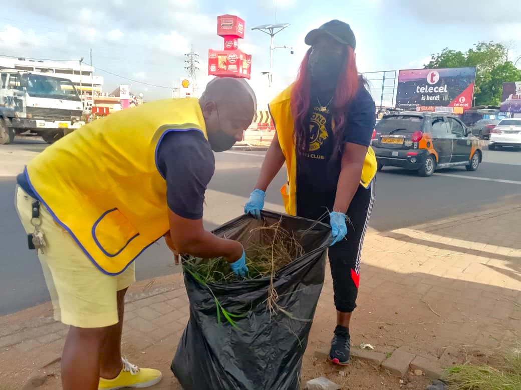 Tema Industrial Lions Club organises clean-up exercise | Ghana News Agency