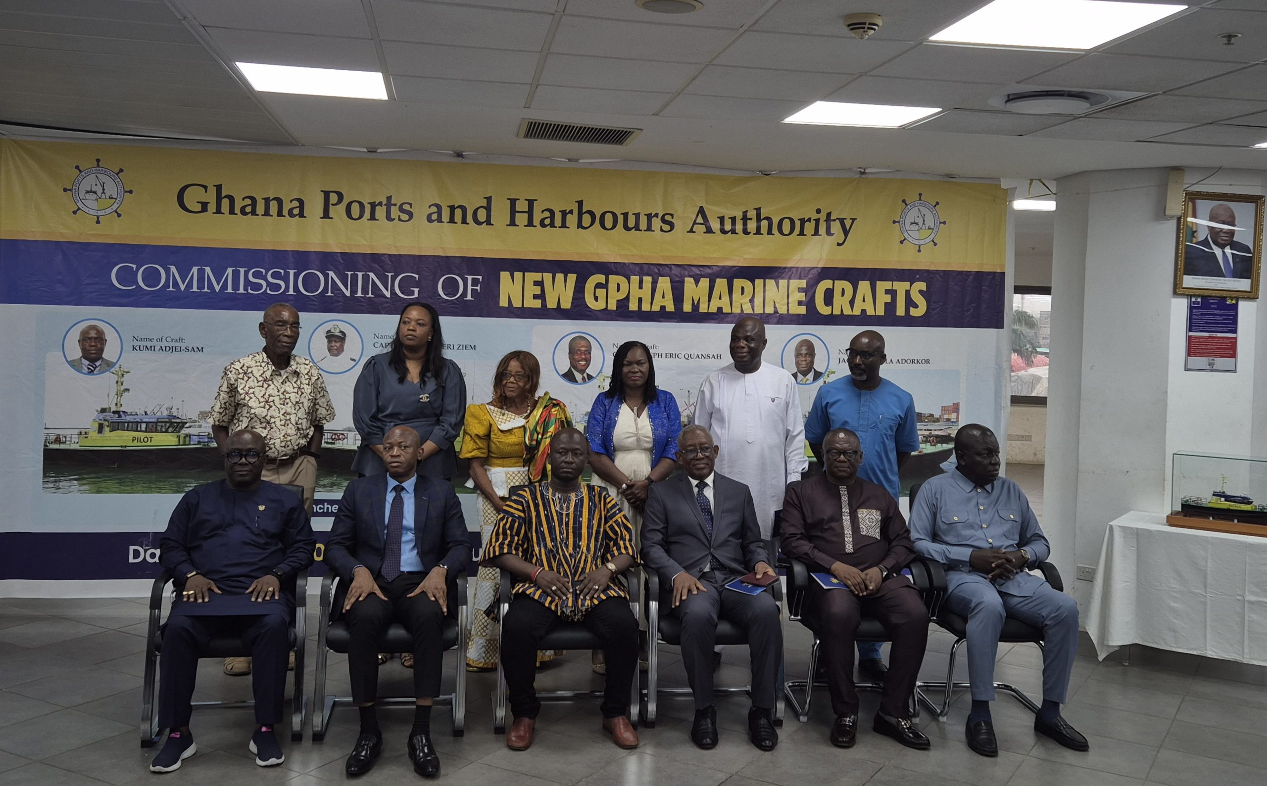 GPHA commissions, names four new marine crafts after former captains ...