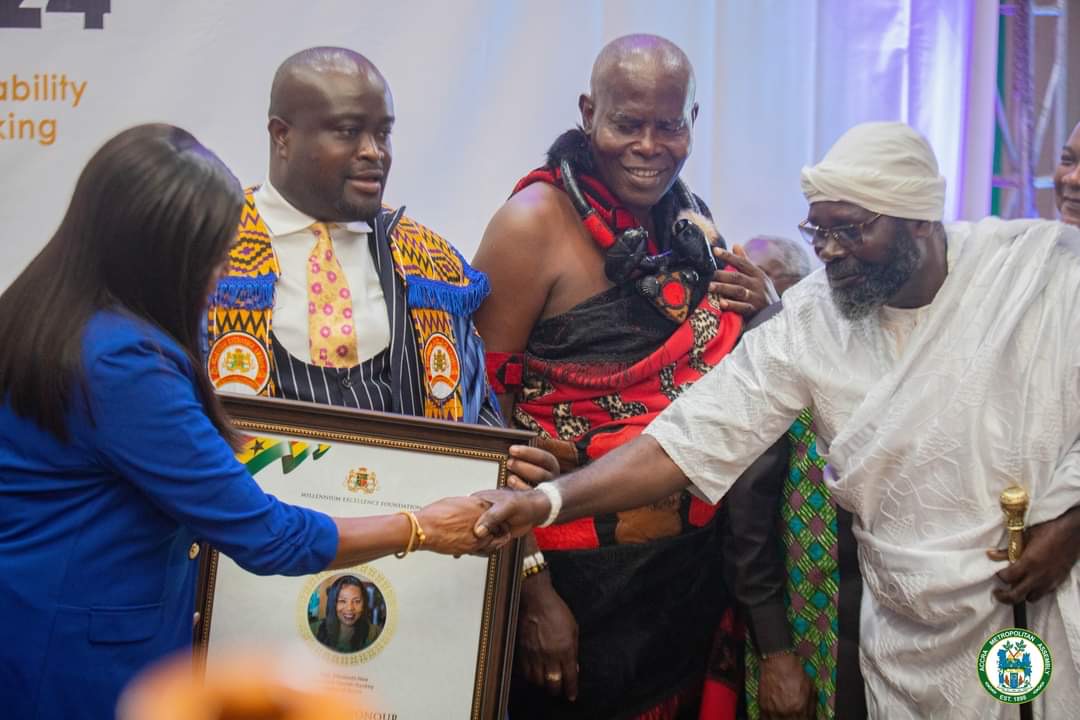 Millennium Excellence Foundation honours Mrs Elizabeth Sackey, Accra's ...