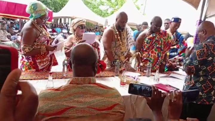Awate Traditional Council inaugurated | Ghana News Agency