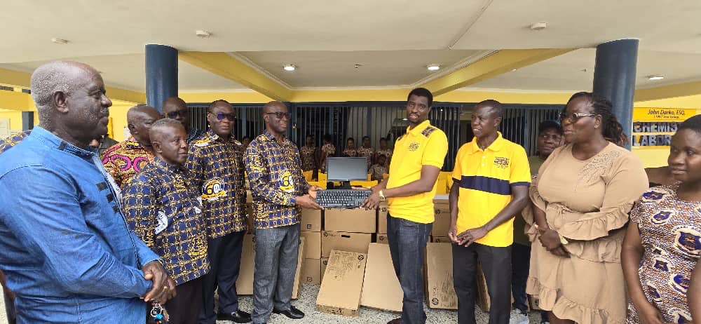Kumasi Academy 1974 year group donates Computers to Alma Mater | Ghana ...