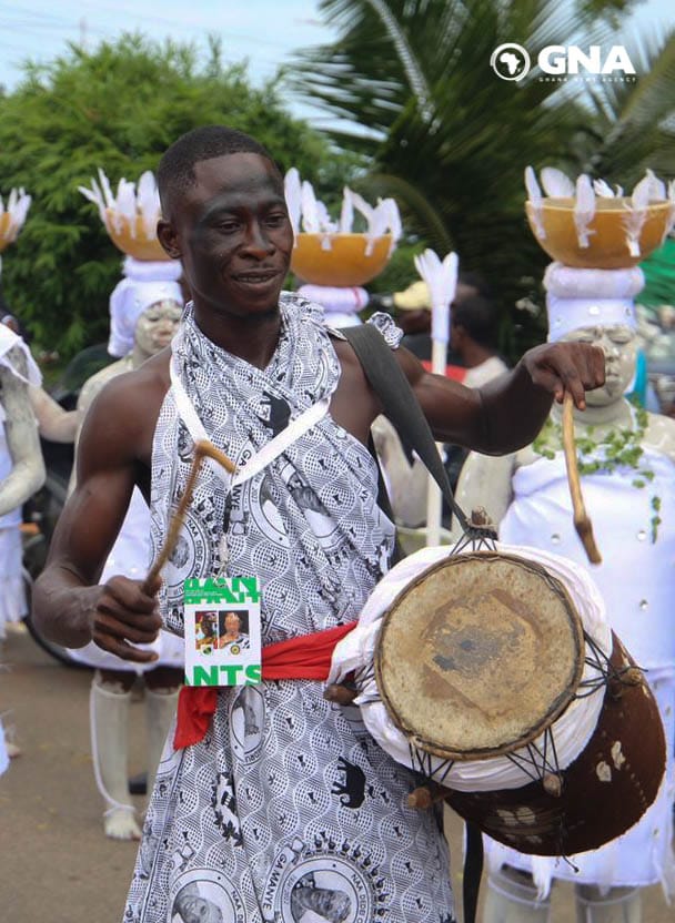 In Pictures: The Asantehene's historic visit to Ga Mantse | Ghana News ...