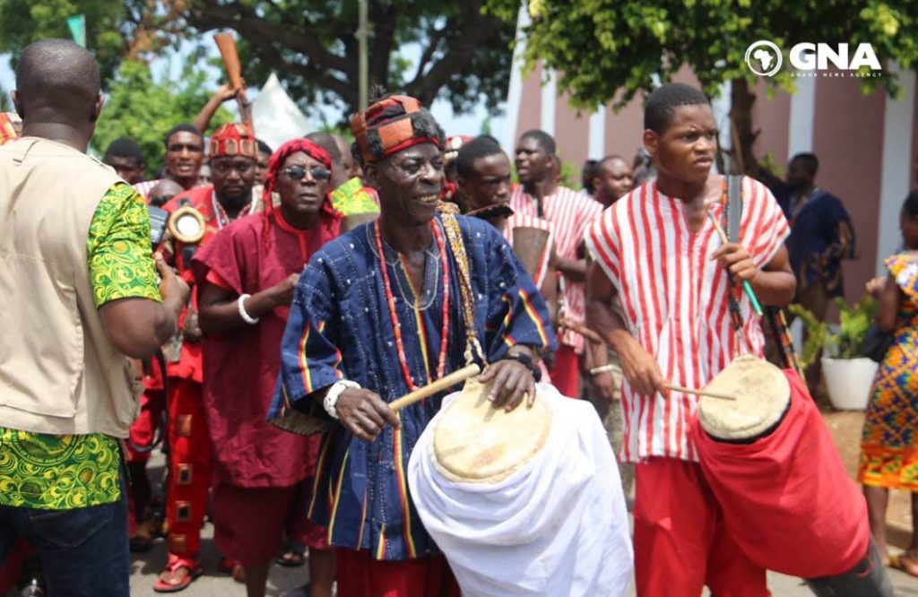 In Pictures: The Asantehene's historic visit to Ga Mantse | Ghana News ...