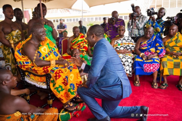 Don’t let Bawumia regret his decision in choosing you– Asantehene ...