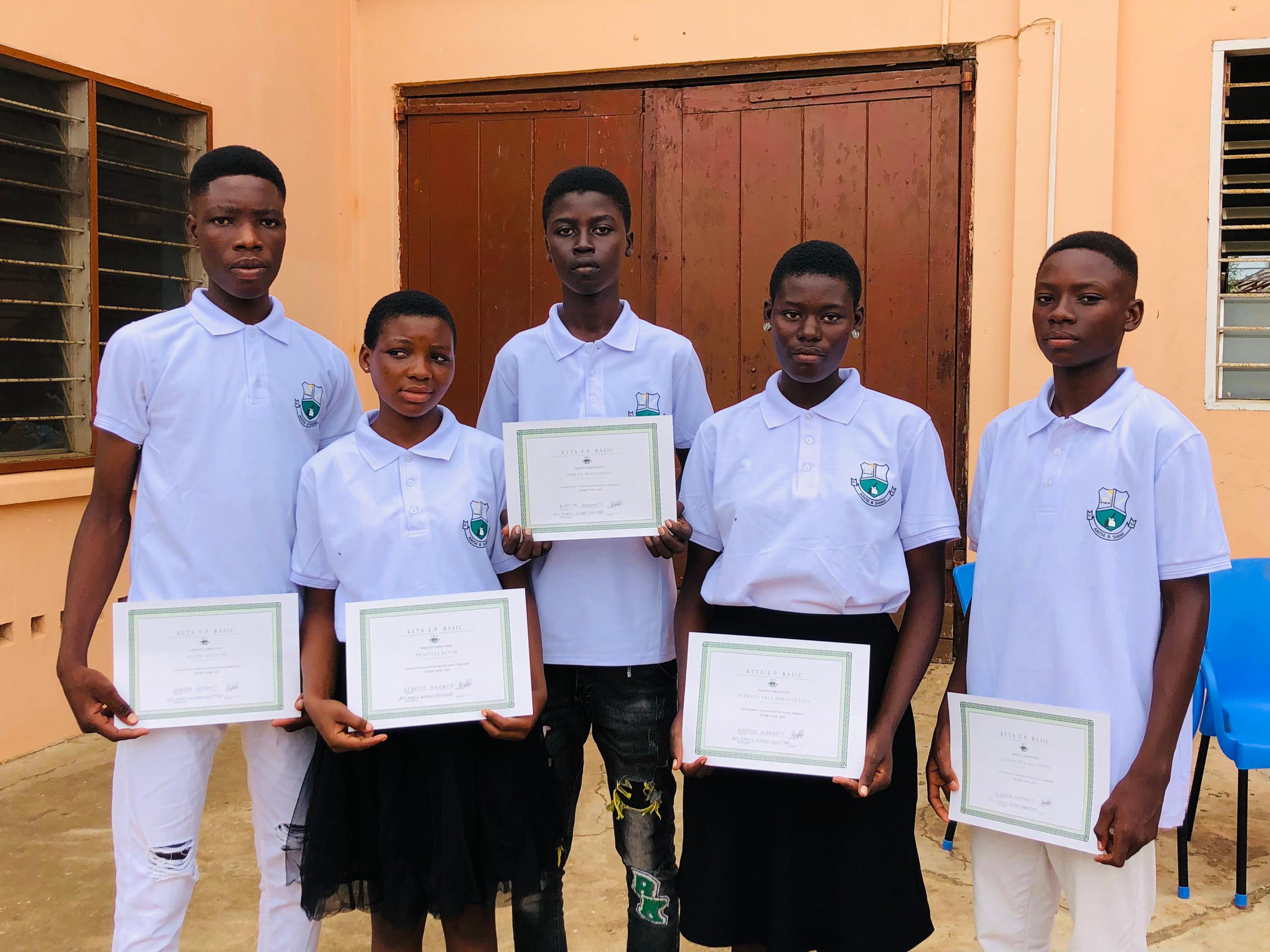2024 BECE: Keta E.P. Basic School celebrates outgoing students | Ghana ...