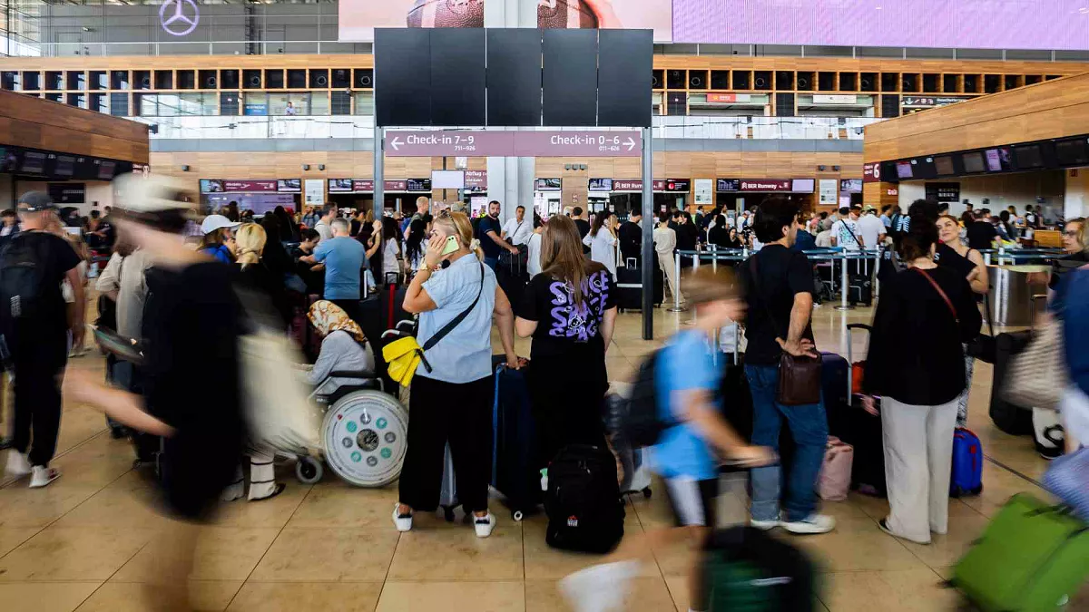 One in 10 flights at Frankfurt airport cancelled amid climate action ...