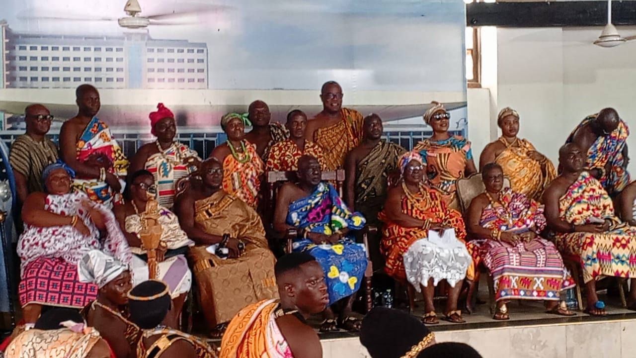 Oguaa Traditional Council holds durbar, inducts four UCC Halls | Ghana ...