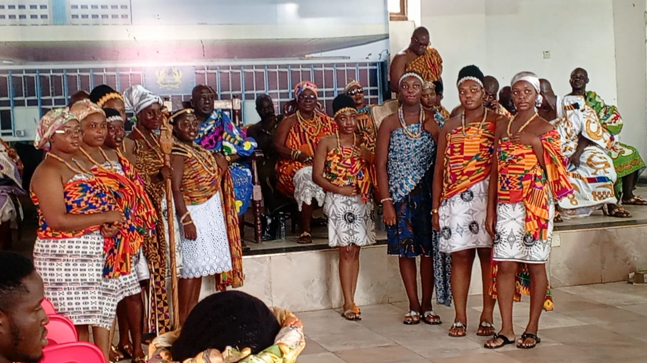 Oguaa Traditional Council holds durbar, inducts four UCC Halls | Ghana ...