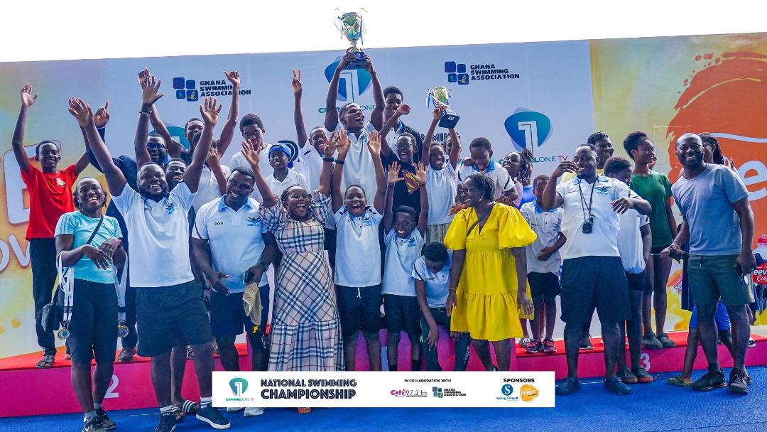 Legon Sharks wins 2024 ChannelOne TV National Swimming Championship ...