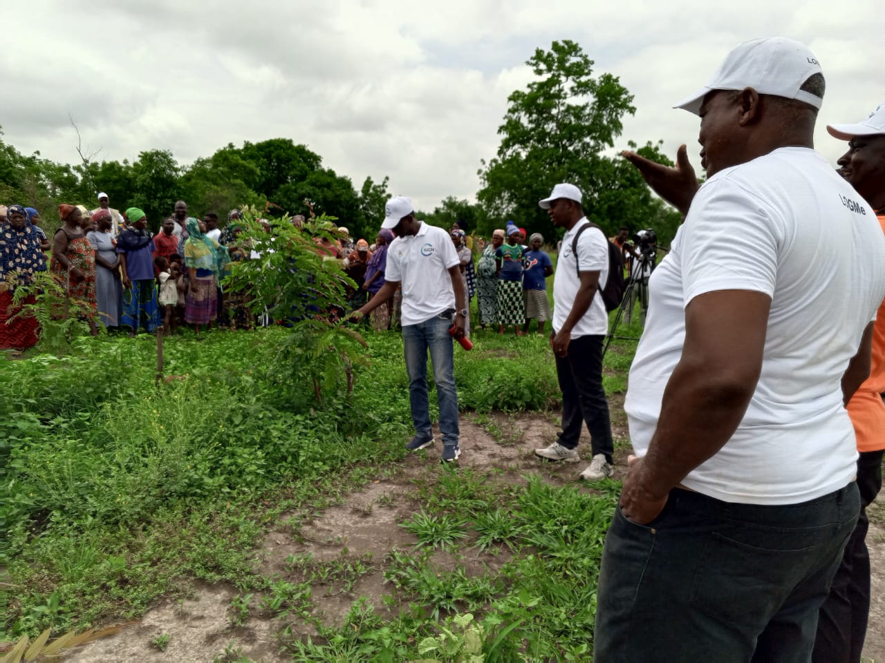 LoGMe project Advisory Committee visits project sites in Sissala East ...