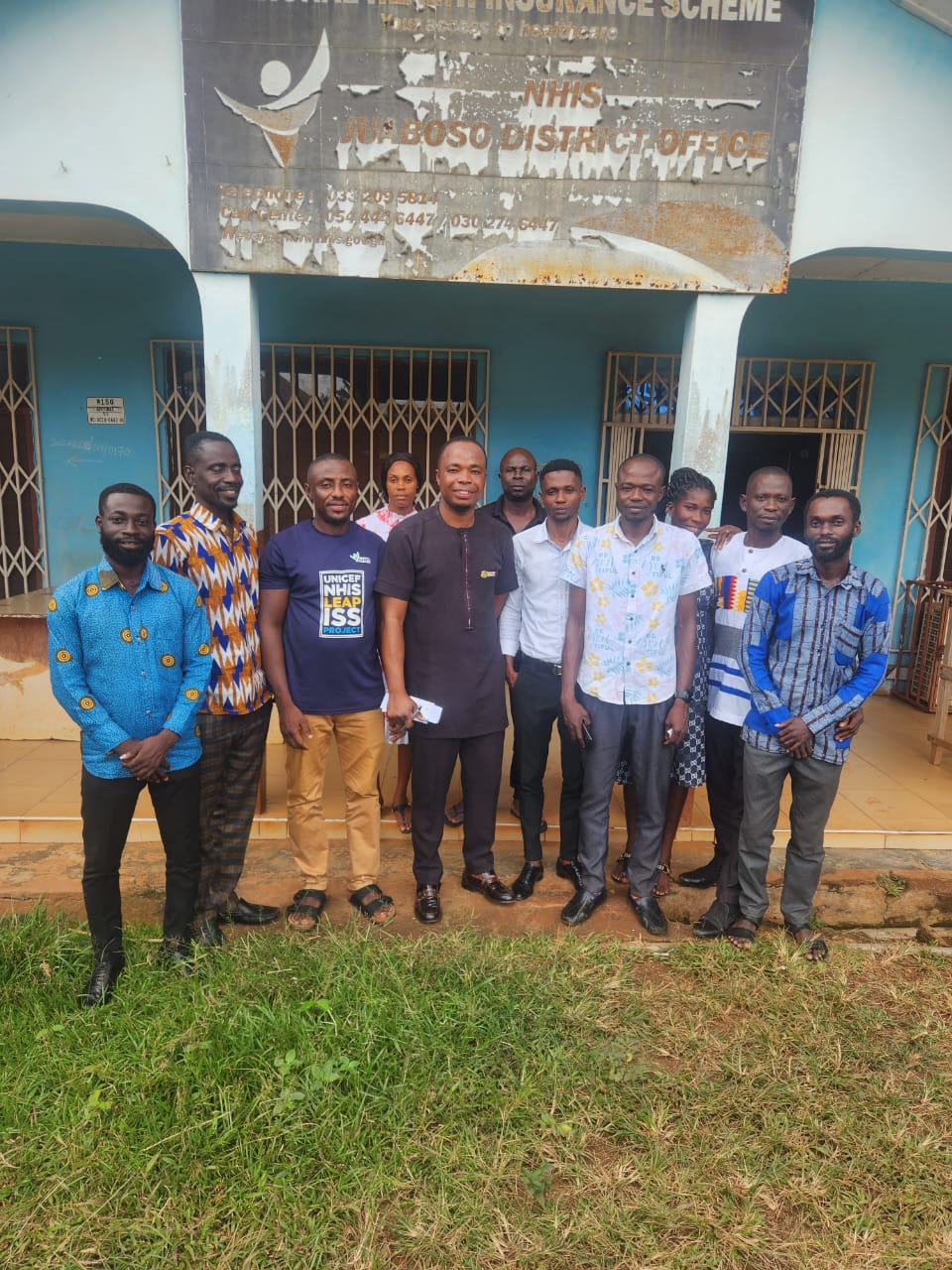 Deputy NHIA CEO pays working visit to Bodi NHIS office | Ghana News Agency