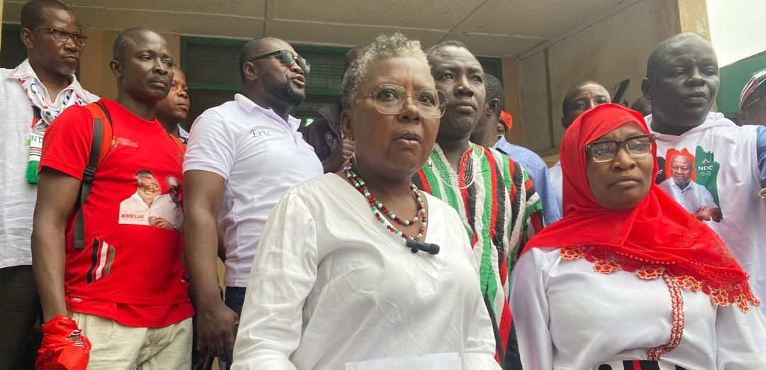 Emelia Arthur submits nomination forms to contest Shama seat | Ghana ...