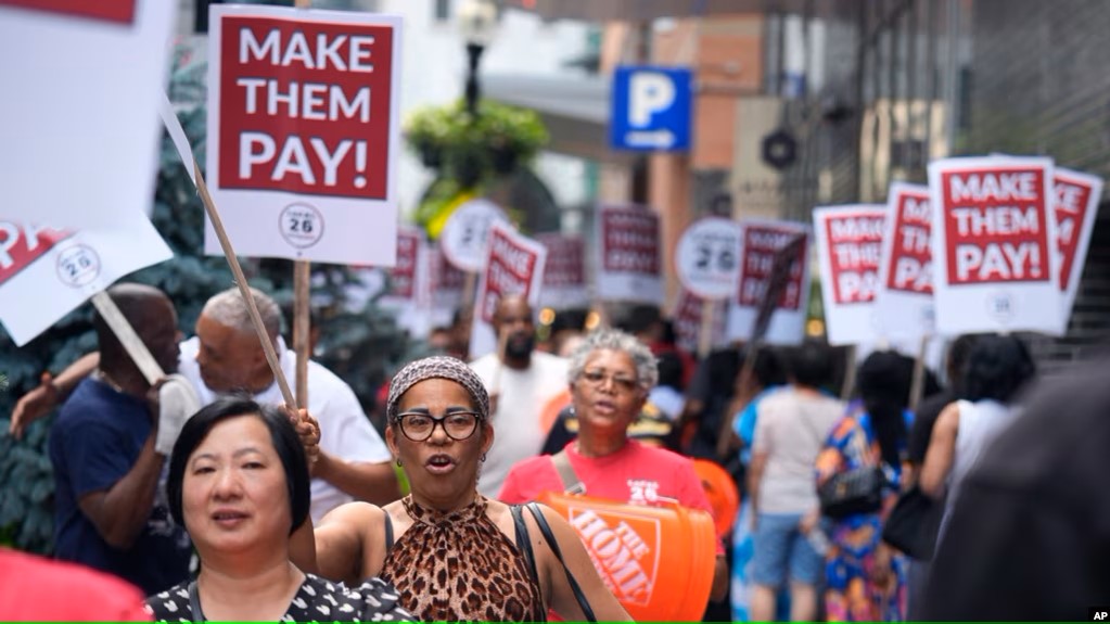 Some 10,000 hotel workers strike in US cities over contract disputes ...