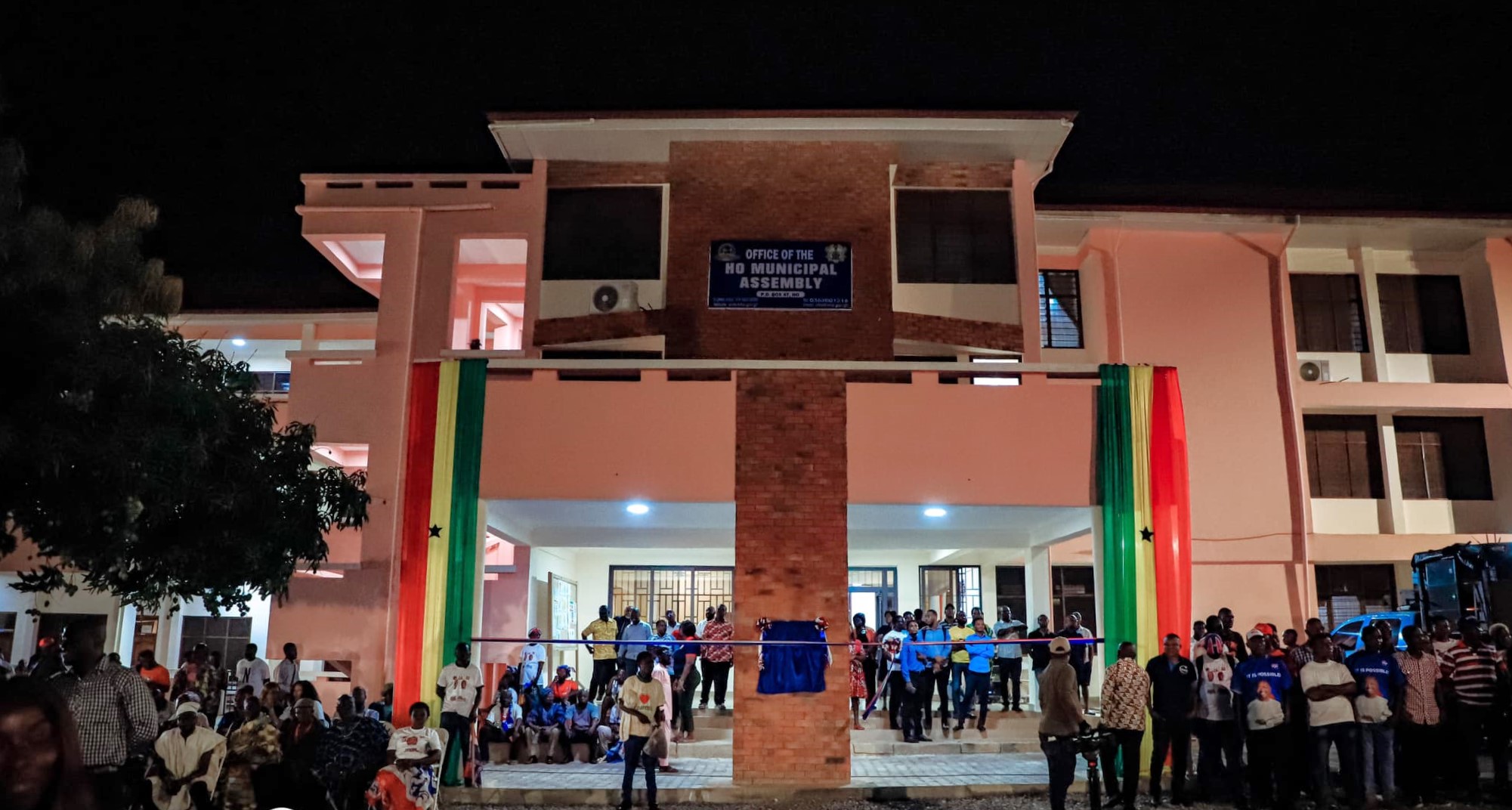 Dr Bawumia commissions ultramodern office complex for Ho Municipal ...