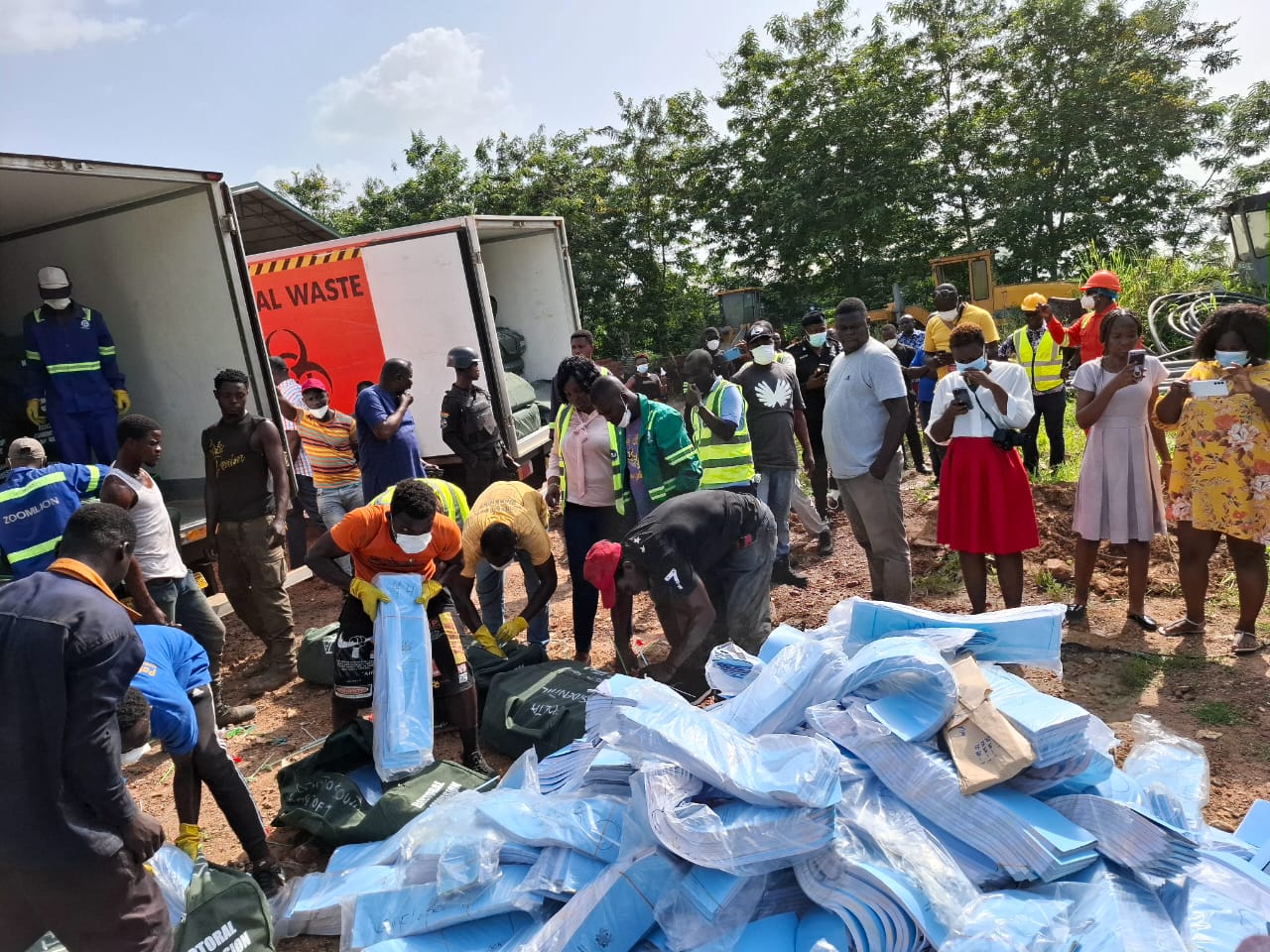 EC destroys Ahafo, Volta ballot papers with serialisation errors ...