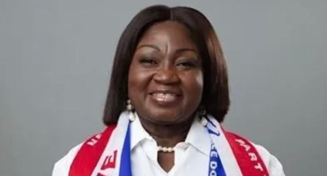 Madam Patricia Appiagyei, sure of retaining the seat for the fourth ...