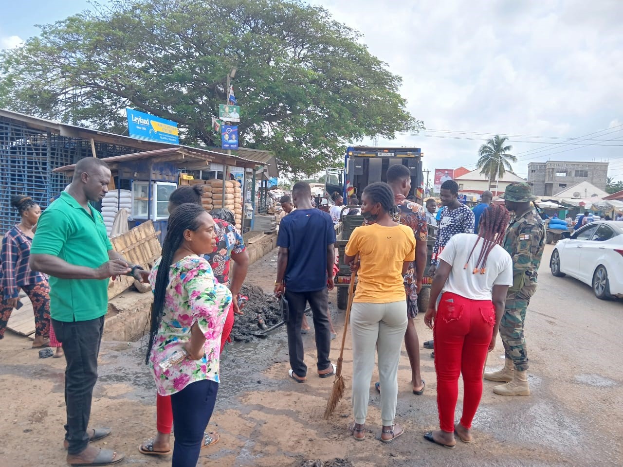 Military leads clean-up exercise in Kasseh-Ada | Ghana News Agency