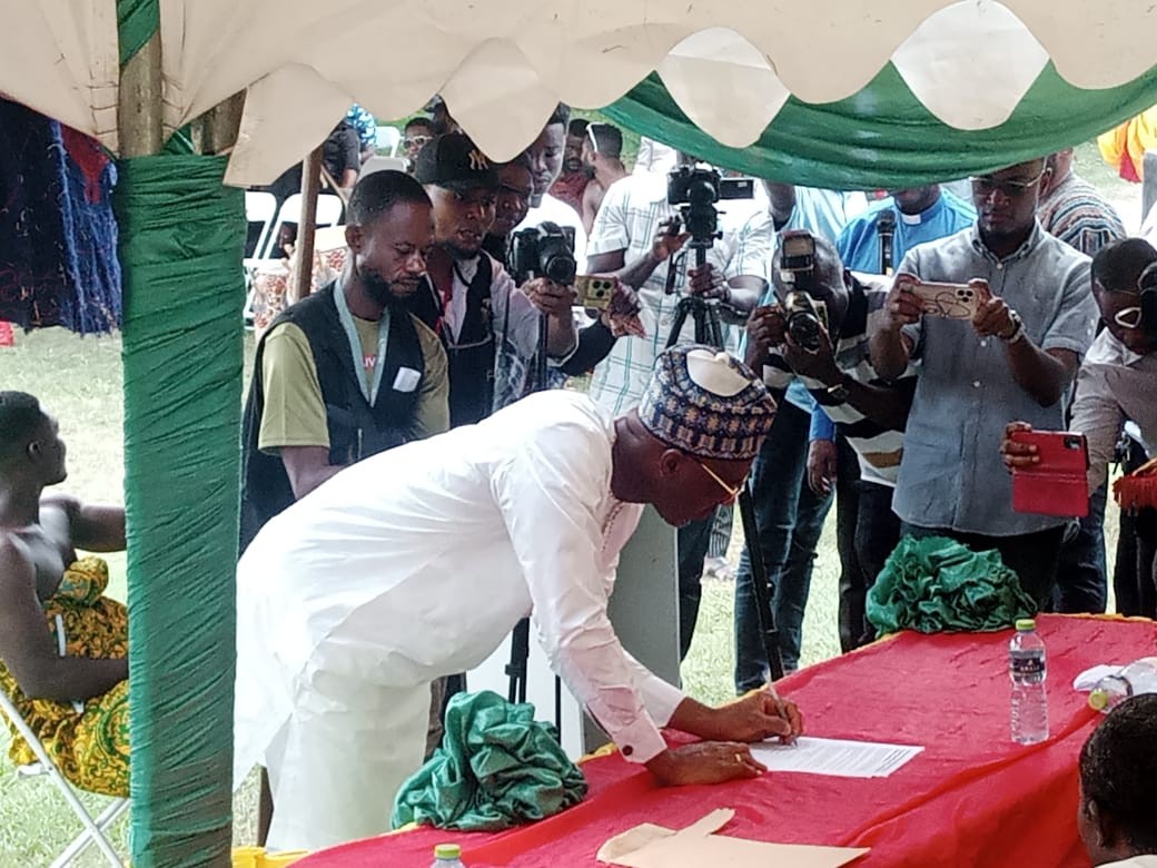 Asawase parliamentary candidates sign peace pact | Ghana News Agency