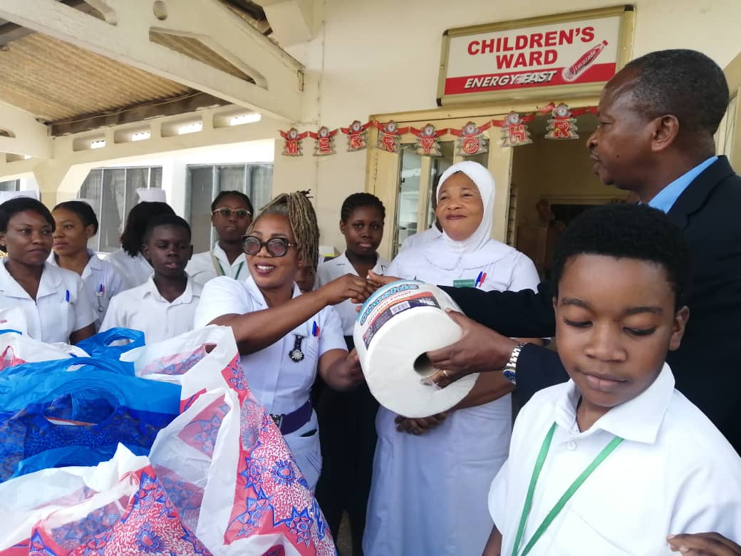 Health UHAS Basic School donates to Ho Municipal Hospital Children’s ...