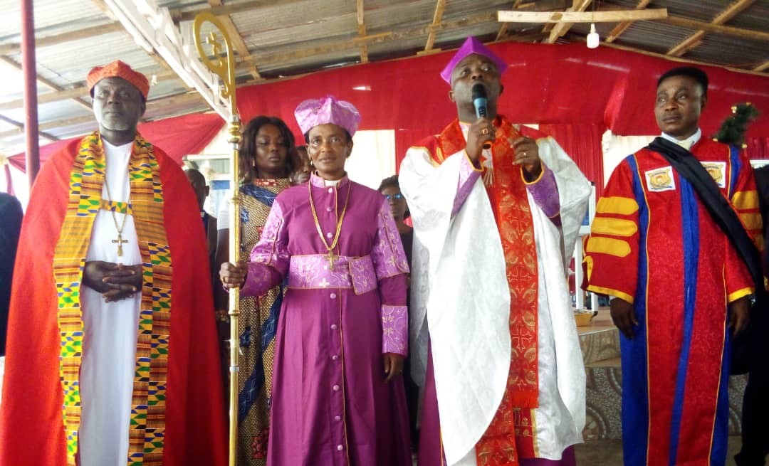 Prophetess Mary of Central Church of Glory ordained as Bishop | Ghana ...