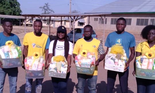 MTN gives hampers to nursing mothers at Wa Municipal Hospital | Ghana ...