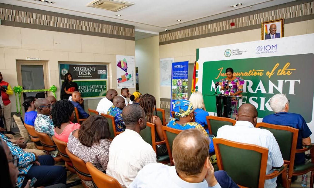 AMA, IOM open new migrants' office in Accra | Ghana News Agency