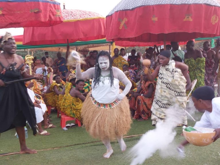 Builsa warriors entertain NAFAC 2024 with ancient ‘Lealik’ war dance ...