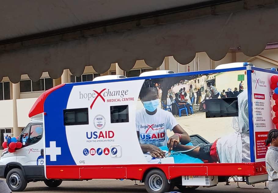 USAID donates $220,000 mobile health clinic van to facilitate medical ...