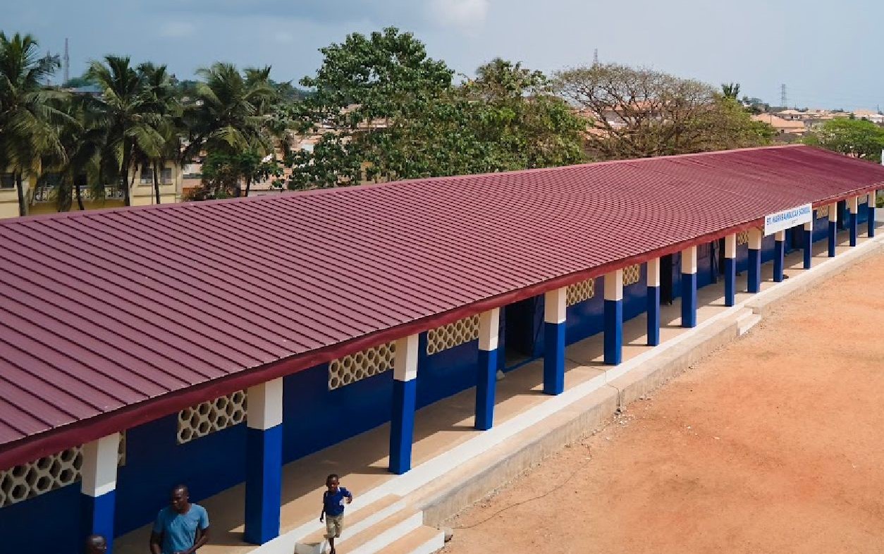 Karpowership Ghana renovates St Mark Anglican School in Essikado ...