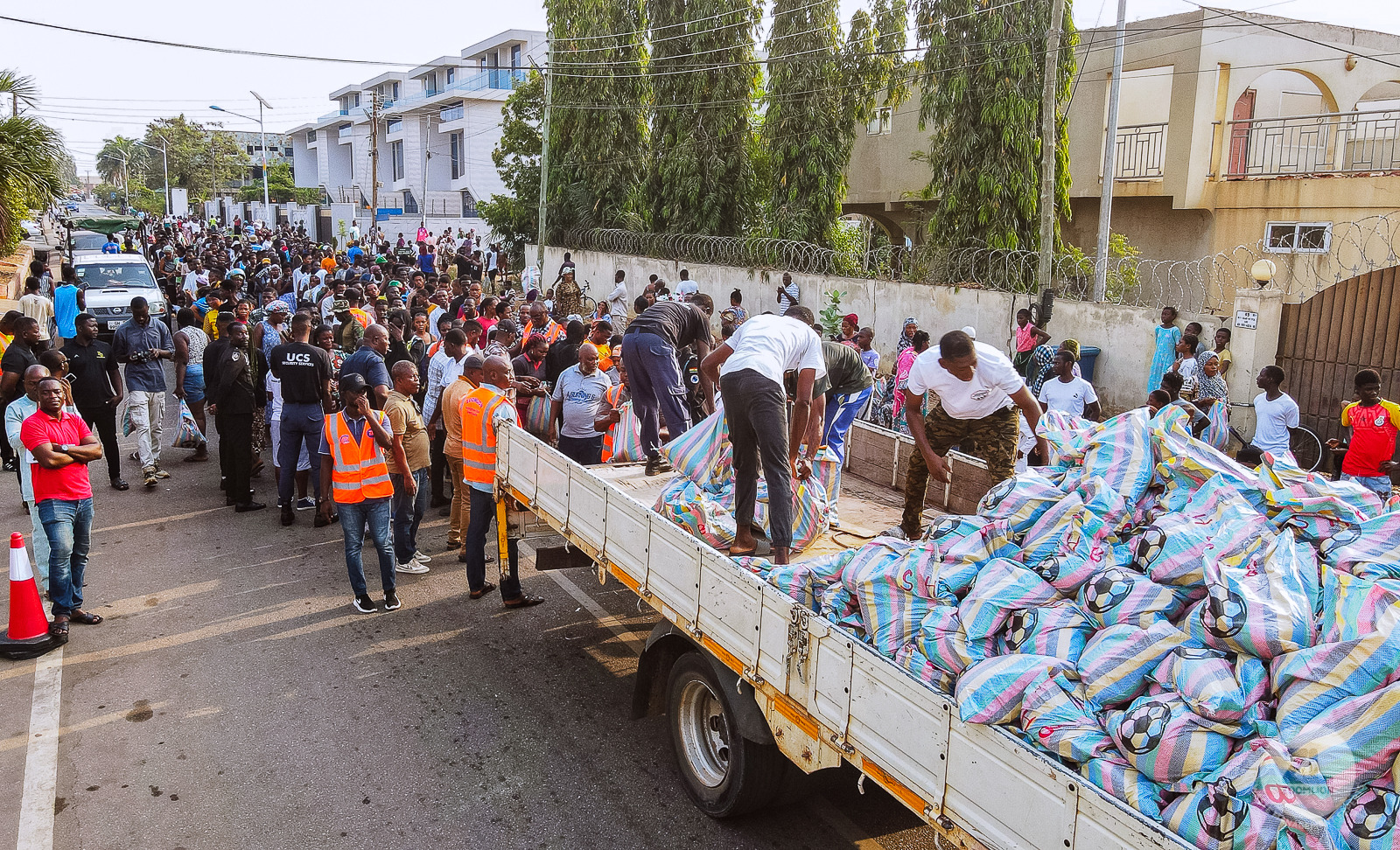 Jospong boss gives to 4,000 community members on New Year’s Day | Ghana ...