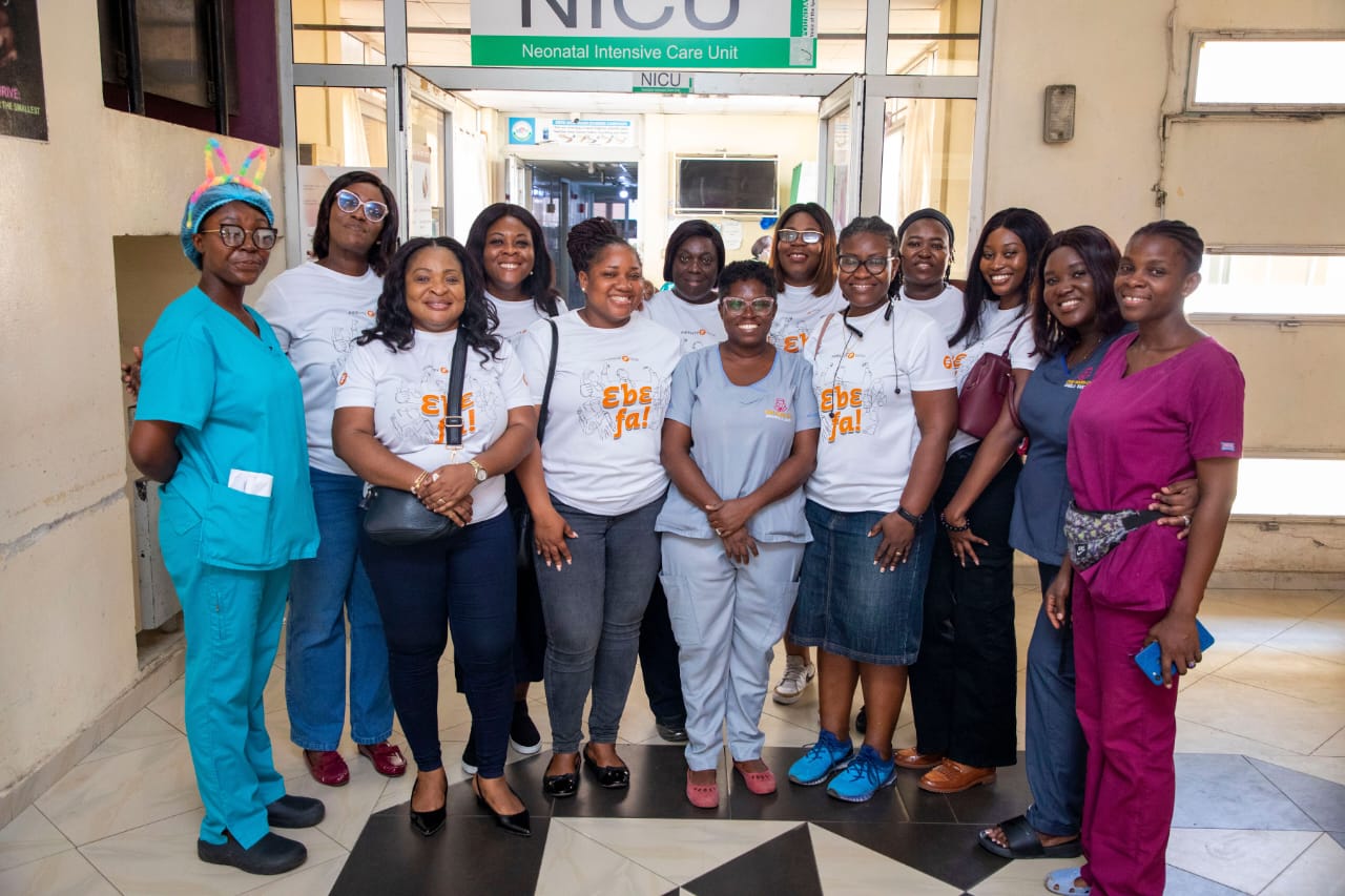 Fidelity Bank's Orange Women's Network supports families at Korle-Bu ...