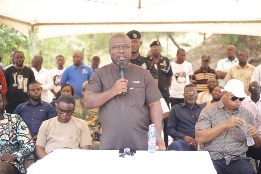 Volta Regional Minister inspects Kpeve Headworks | Ghana News Agency
