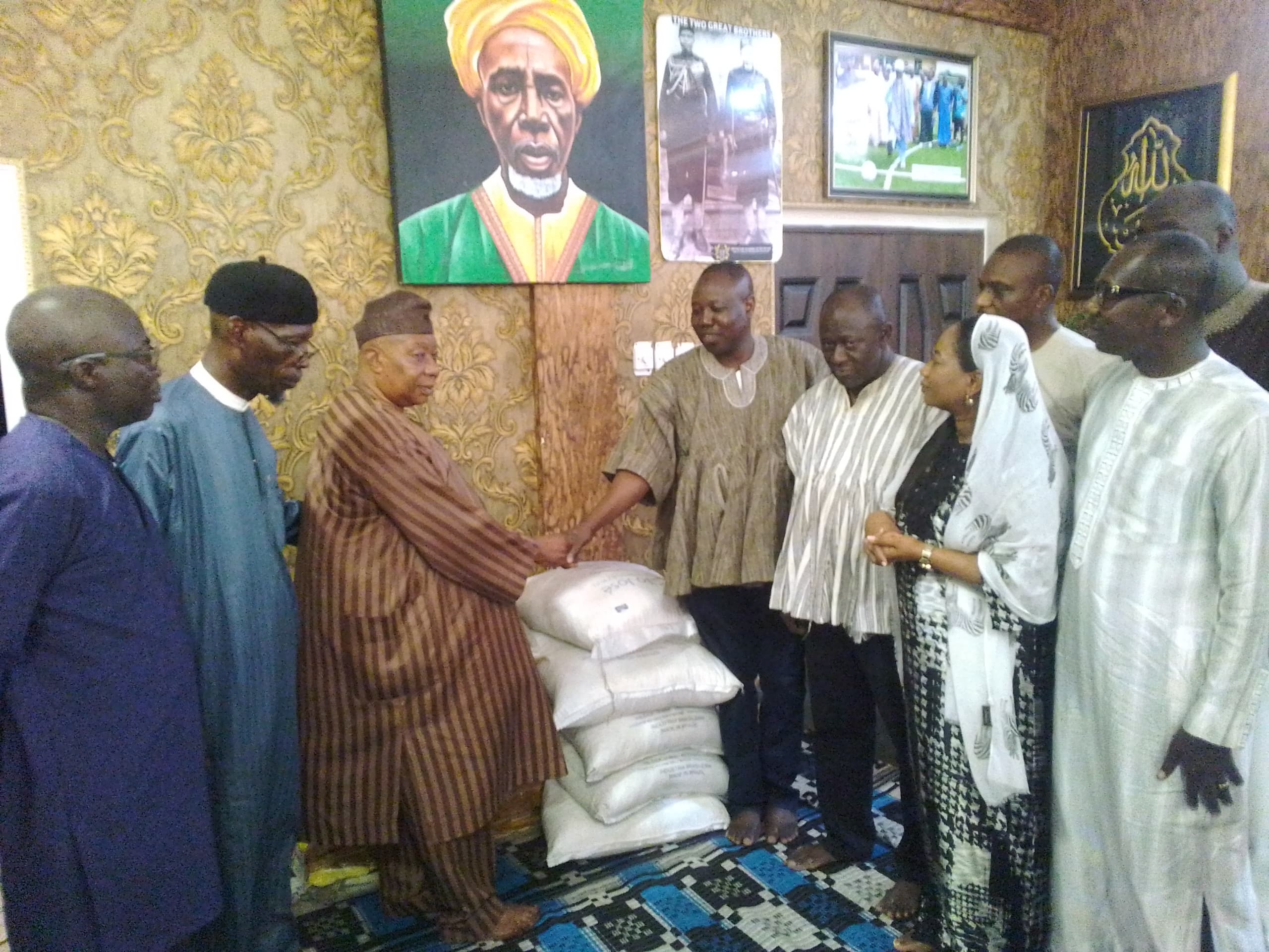 NIB Leadership Calls for Chief Imam’s Prayers During Ramadan Donation ...