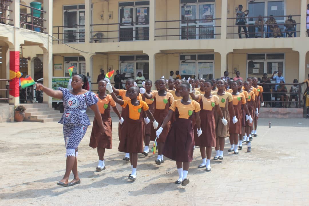 Only five contingents participated in a "scaled down" parade | Ghana ...