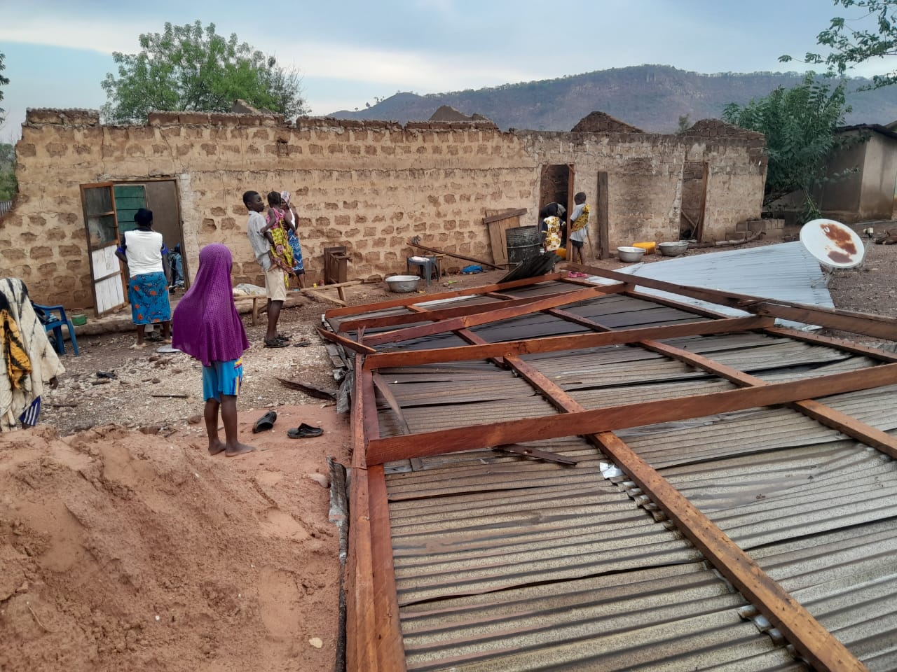 Thousands left homeless as strong winds ravage Asukawkaw community ...