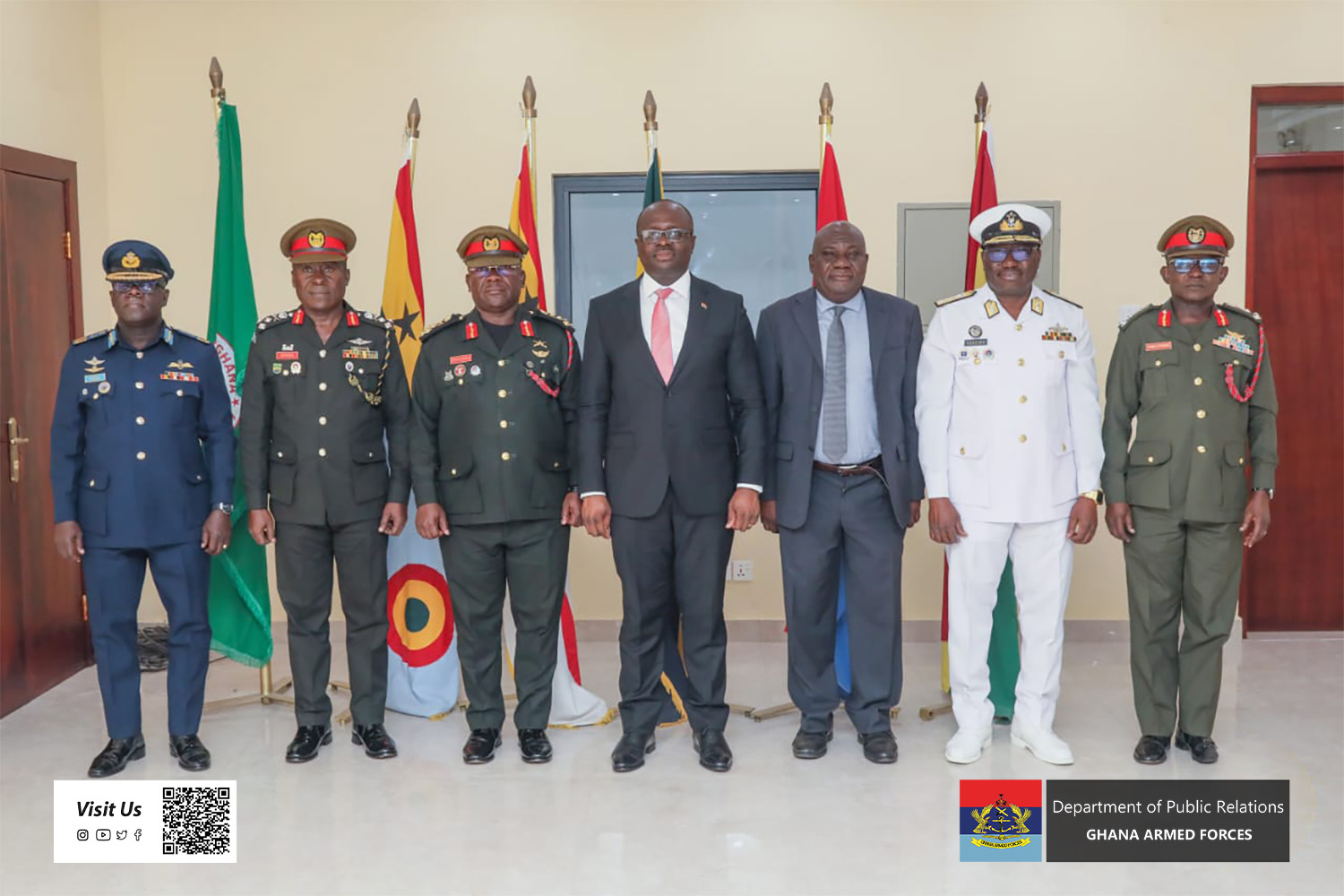 President Mahama appoints new Service Chiefs for Ghana Armed Forces ...