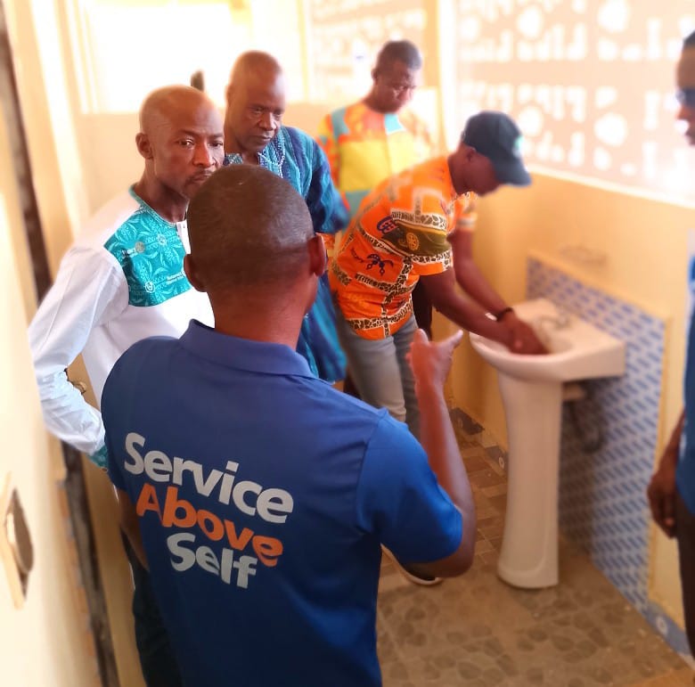 Rotary commissions over USD13,000 WASH facility for Eremon SHTS | Ghana ...