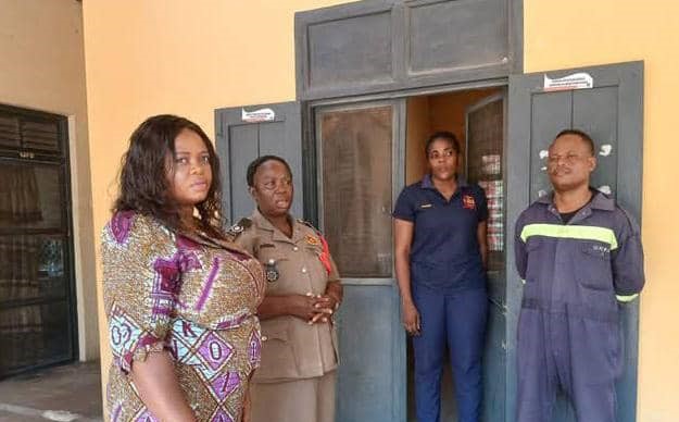 Anloga DCE begins official duty with a familiarisation tour | Ghana ...
