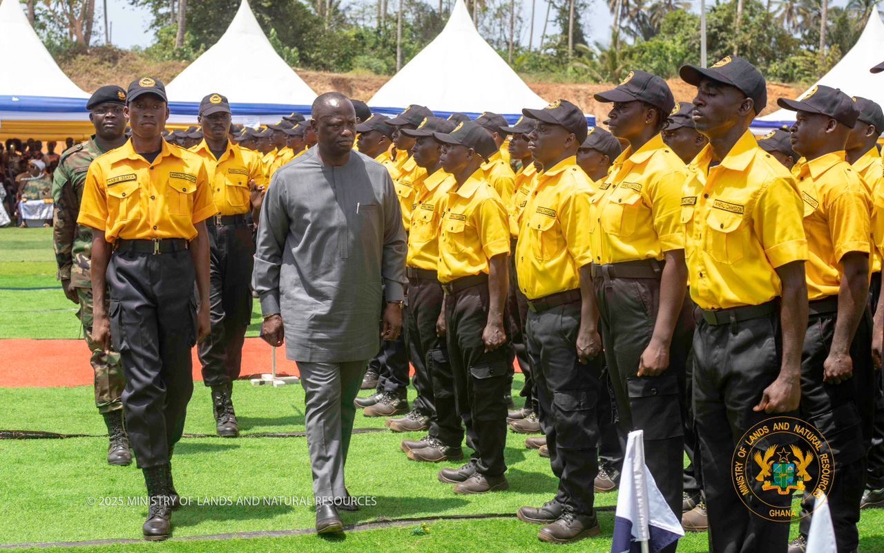 Galamsey: Over 400 Blue Water guards inaugurated to aid in combating ...