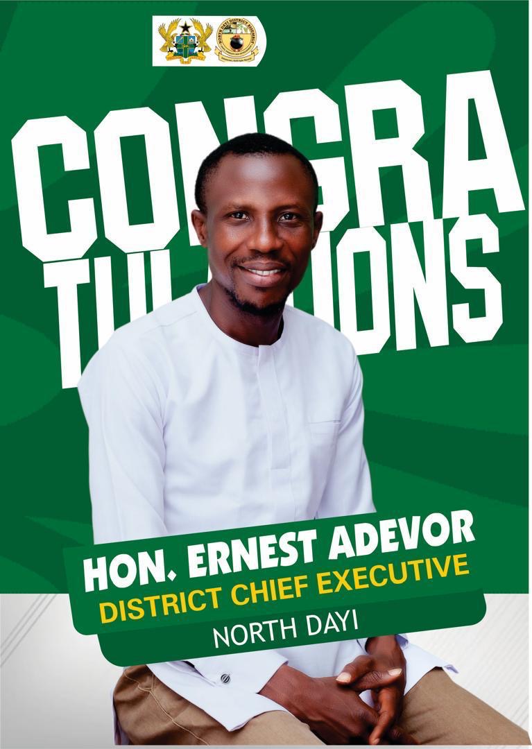 ANFOSA congratulates North Dayi DCE | Ghana News Agency