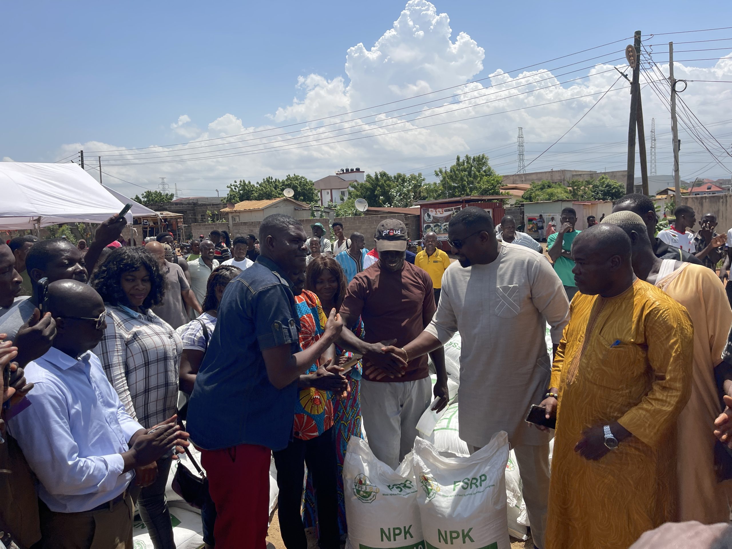 Ministry of Food and Agriculture donates fertilizers to vegetable ...