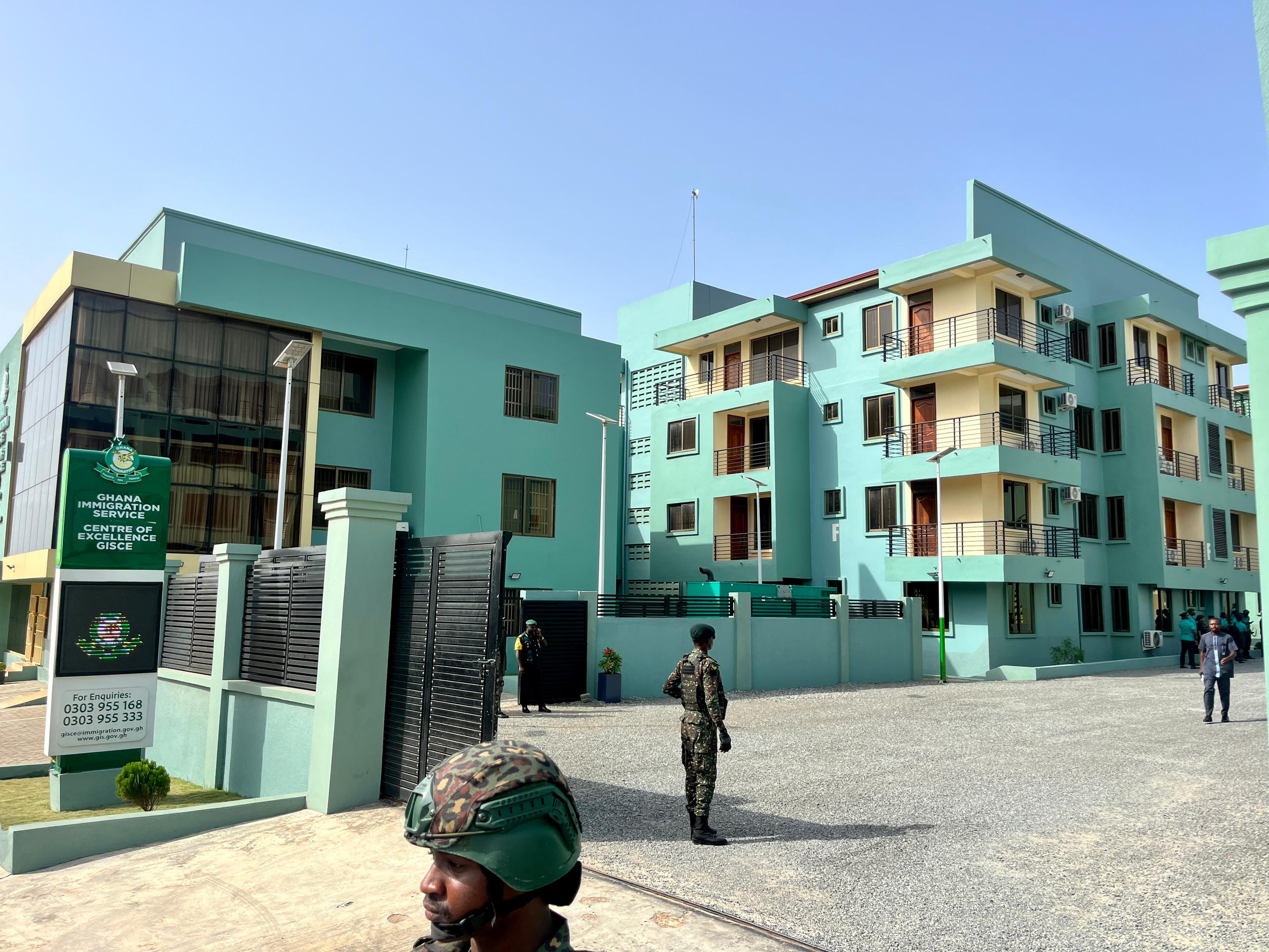 Immigration Service inaugurates 84-unit residential apartments, post ...