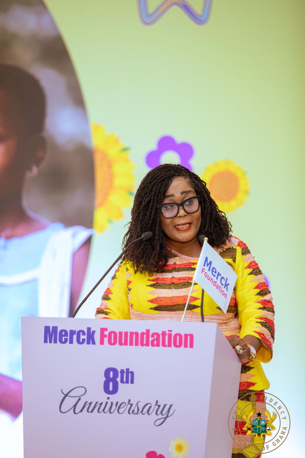 Lordina Mahama addresses Merck Foundation First Ladies Initiative ...