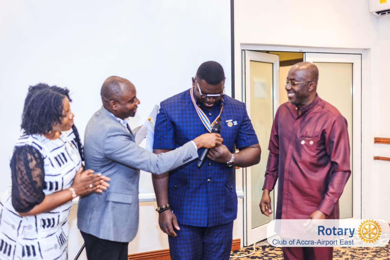 Rotary Club of Accra Airport East inducts new president | Ghana News Agency